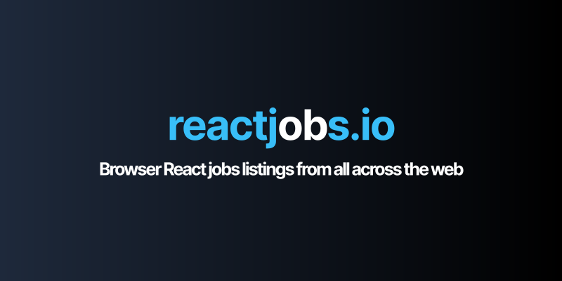 React Jobs The 1 React Js Job Board